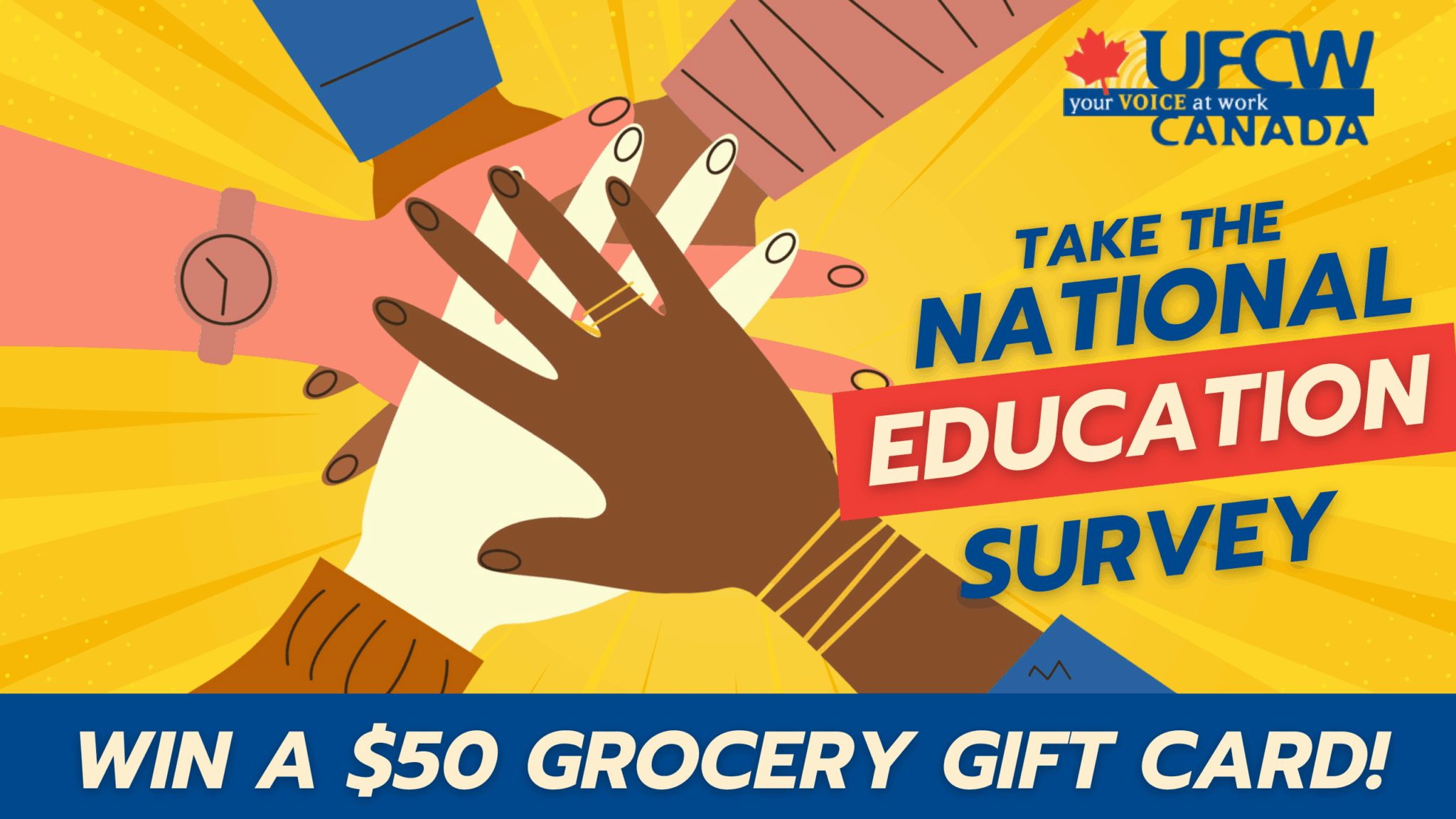 The UFCW National Education Survey: Add Your Voice! | UFCW Local 401
